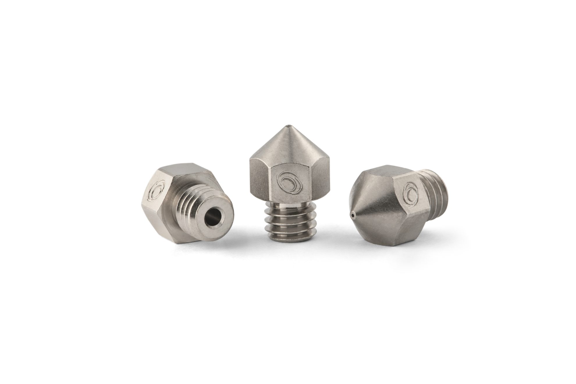 Pack of 4 Bondtech Coated Brass MK8 Nozzles for 1.75mm filament