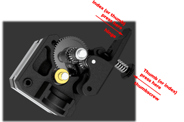 X-Ray View Of Bondtech Mini Geared BMG - Know What To Choose