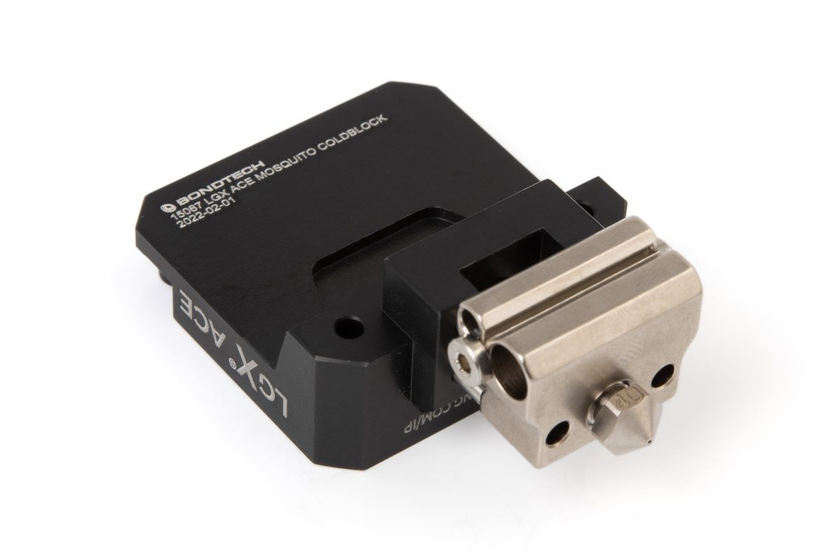 Bondtech LGX ACE Mosquito hotend with short filament path