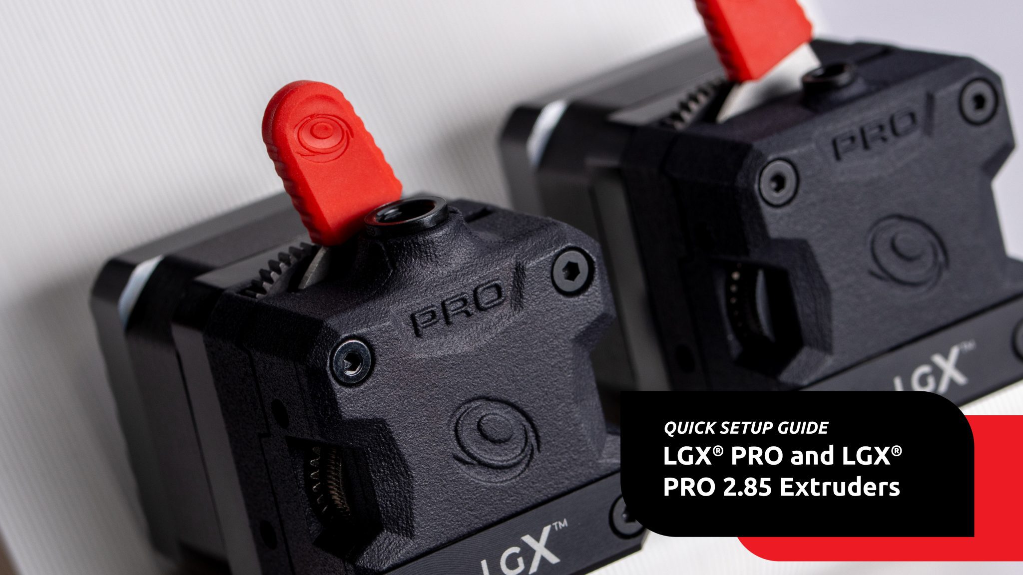 Bondtech LGX PRO Large Gears eXtruder for Industrial Application