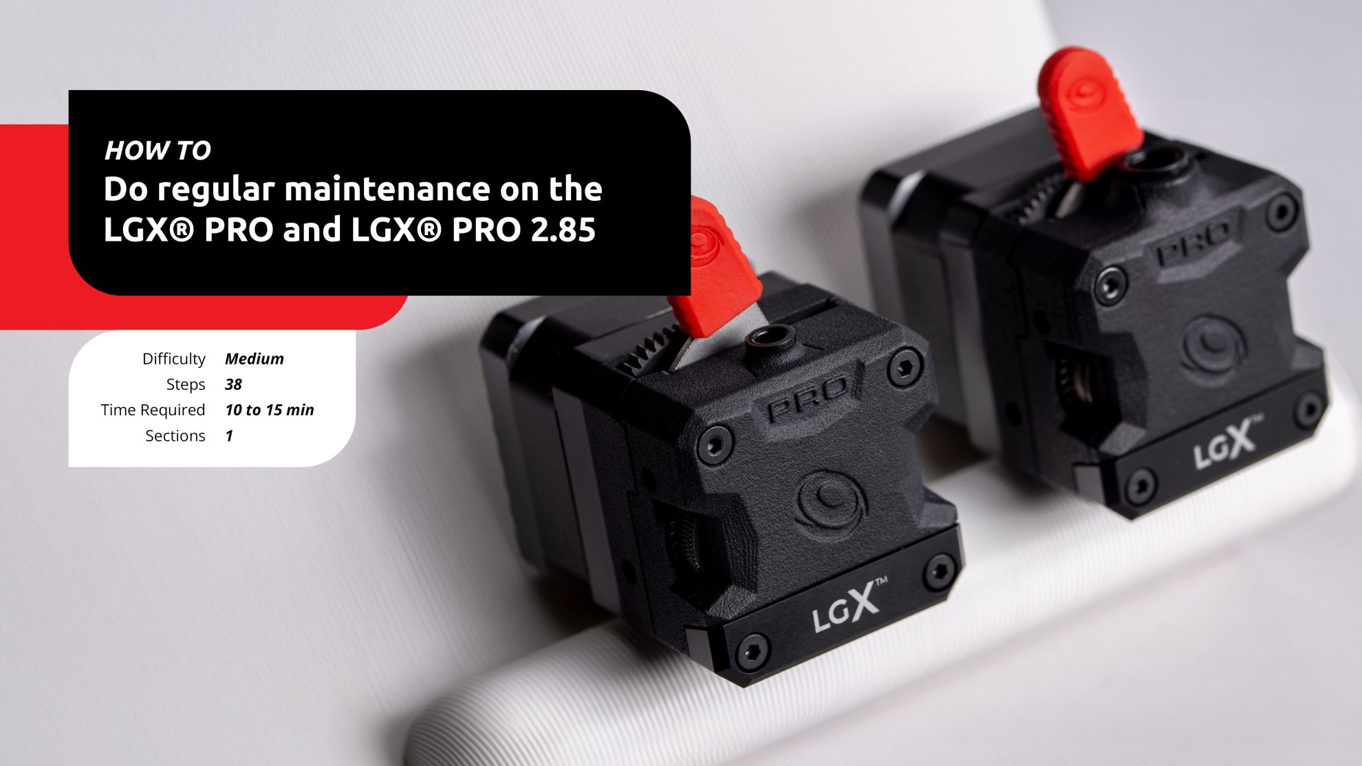 Bondtech LGX PRO Large Gears eXtruder for Industrial Application