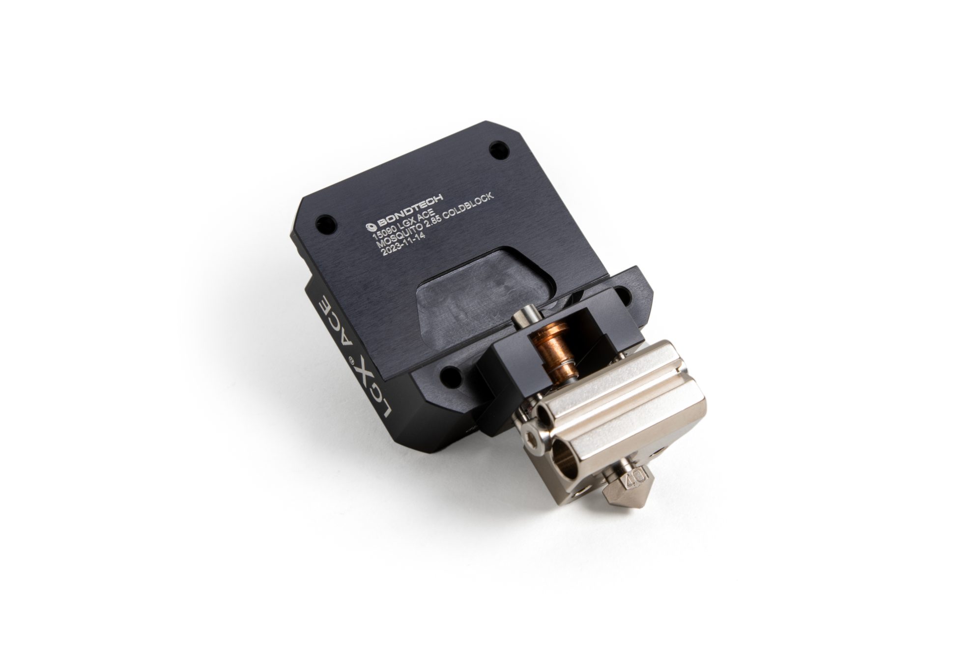 Bondtech LGX ACE Mosquito 2.85 hotend with short filament path