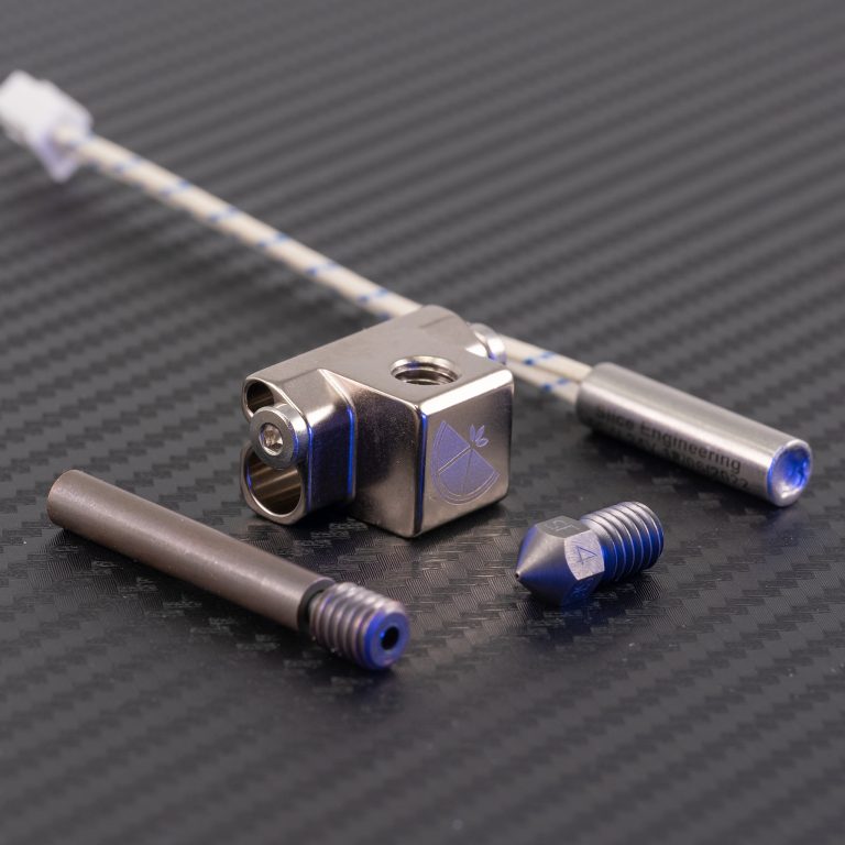 CraftBot Flow Hotend Upgrade Kit with Copperhead Heat-break and Heat-block