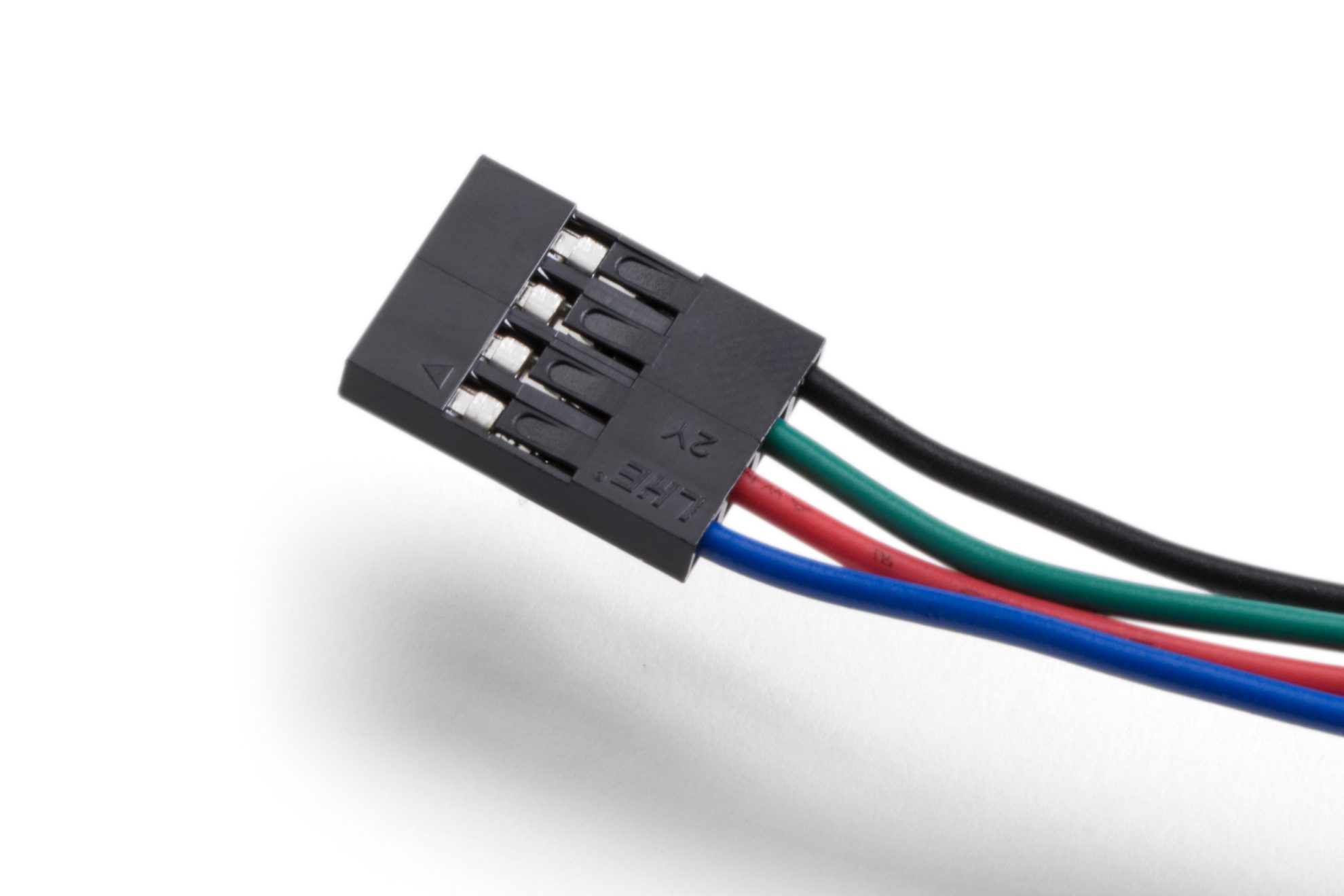 Bondtech JST-XH4 to JST-XH6 sleeved stepper motor cable